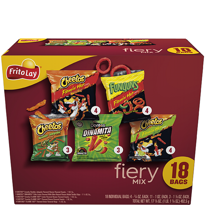 Frito Lay® Fiery Mix Variety Pack Variety Packs
